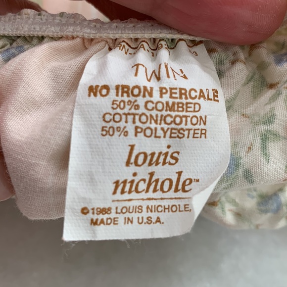 Louis Nichole | Bedding | Vintage 988 Victorian Louis Nichole Twin 2pc ...